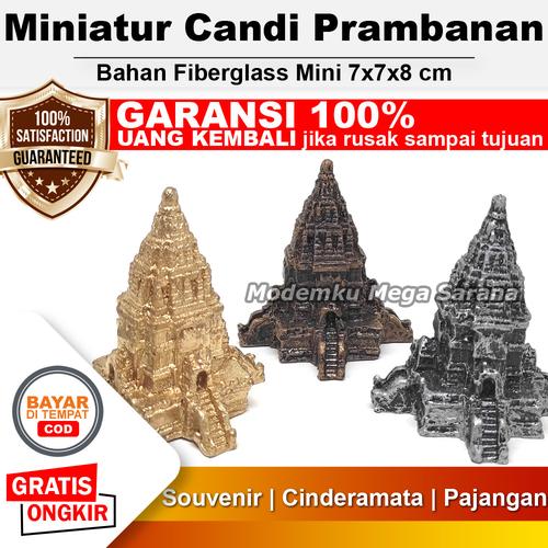 Jual Souvenir Miniatur Candi Prambanan Empat Pintu Mini Cinderamata ...