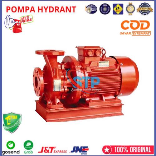 Jual POMPA AIR UNTUK HYDRANT 4HP 3KW 2INCH 3PHASE POMPA PENDORONG ...