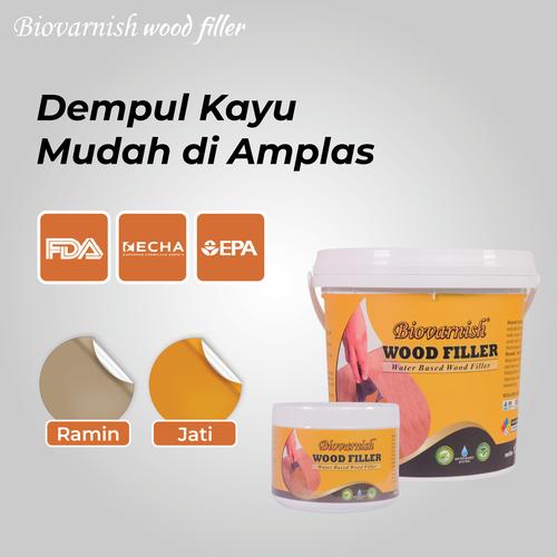 Jual Dempul Kayu Biovarnish Wood Filler untuk Pelapis Dasar Close Pore ...