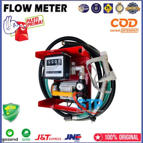 Jual Pompa solar flow meter / pompa transfer solar 4 Digit Fuel Rite ...