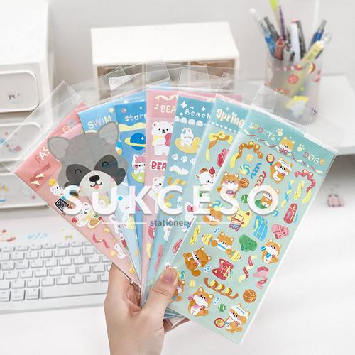 Jual Cute Animal Deco Sticker/Sticker Hewan Tempel Dekorasi Lucu Unik ...