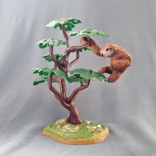 Jual Miniatur pohon Banyan dan Kukang Sloth mainan hewan toys ...