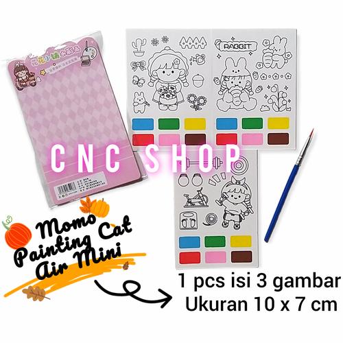 Jual Momo Painting Mewarnai Cat Air Mini Lucu Mainan Edukasi Anak - Kab ...