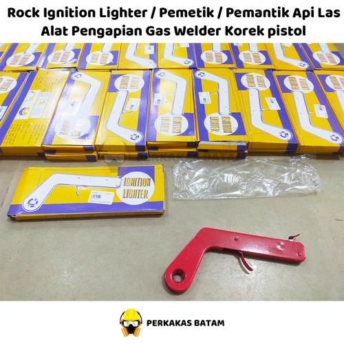 Jual Rock Ignition Lighter Pemantik korek Api Las Pistol Spark Gun ...