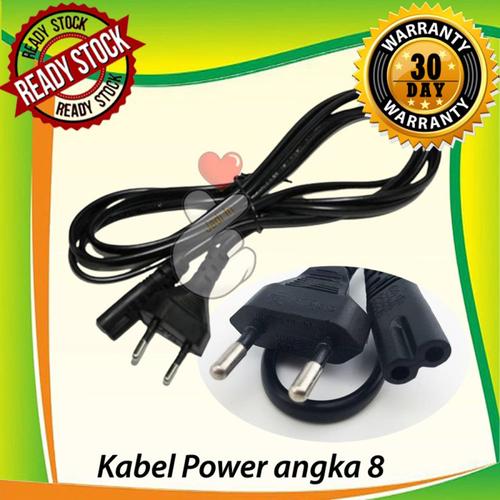 Jual Kabel Power Printer / Kabel Power Angka 8 / Kabel power 2 lubang ...