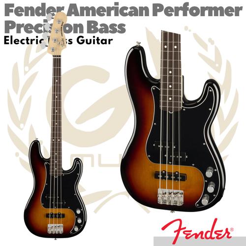 Promo FENDER PRECISION BASS American Performer Bass Electric Guitar ...