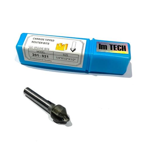 Jual Router Bits Vee Groove Bits Model 201-021 / Mata Router Kayu ACP ...