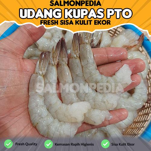 Jual Udang Kupas PTO Segar Seafood/Udang Vaname Kecil (tanpa kulit ...