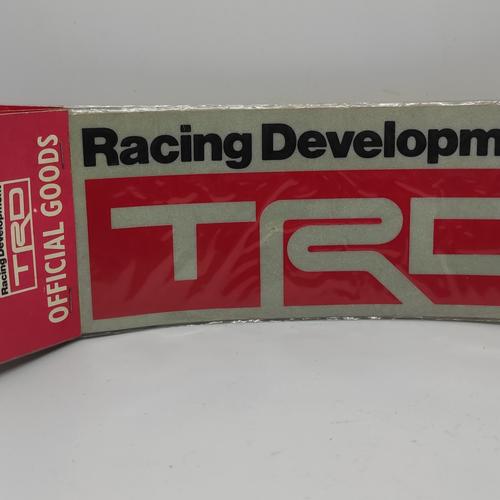 Jual TRD Official Goods Original Sticker TRD Reflective 19 x8 cm - Kota ...