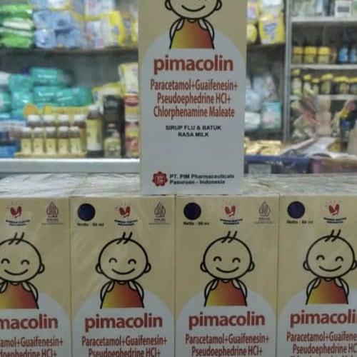 Jual PIMACOLIN SIRUP FLU & BATUK RASA SUSU 60ML - Kab. Situbondo ...