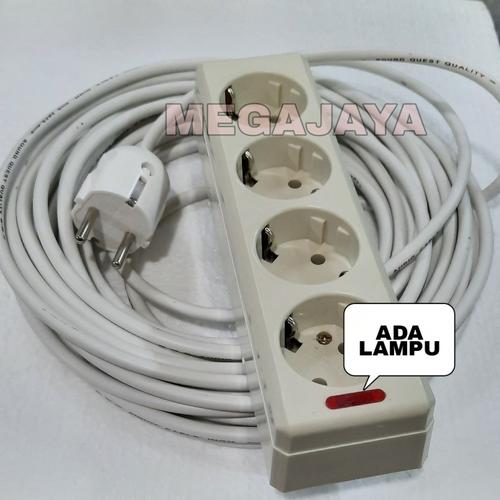 Jual kabel rol sambungan kabel stop kontak jadi 2L/3L/4Lpanjang kabel 1 ...