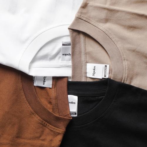 Promo Sipolos Kaos Polos Earth Tone Lengan Pendek Cotton Combed 24S ...