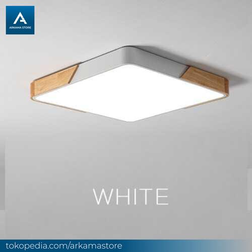 Jual lampu led plafon rumah minimalis ceiling lamp bulat 24 W kotak 18 ...