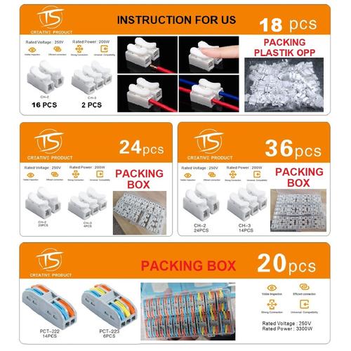 Jual Sambungan Kabel Listrik Quick Connect 2 or 3 Wire TERMINAL ...