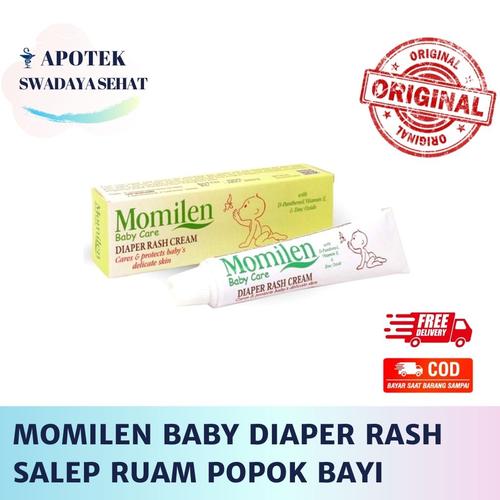 Jual Momilen Baby Care Diaper Rash Cream 30 gr 15gr - Krim Ruam Popok ...