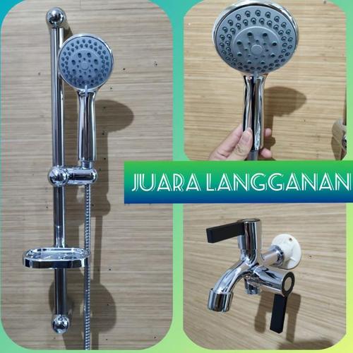 Jual PAKET SHOWER TIANG. TIANG SHOWER SET. KRAN SHOWER SET. KRAN SHOWER ...
