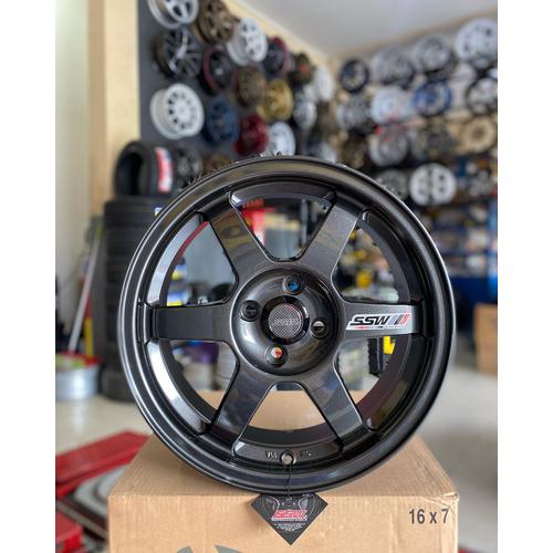 Jual Velg Mobil S202 LP R16 Te37 Ring 16 4x114 Original SSW Cocok Avanza - Kota Medan - JDM ...