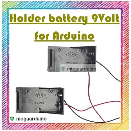 Jual Holder battery 9Volt for Arduino tempat baterai 9v - Kota Semarang ...