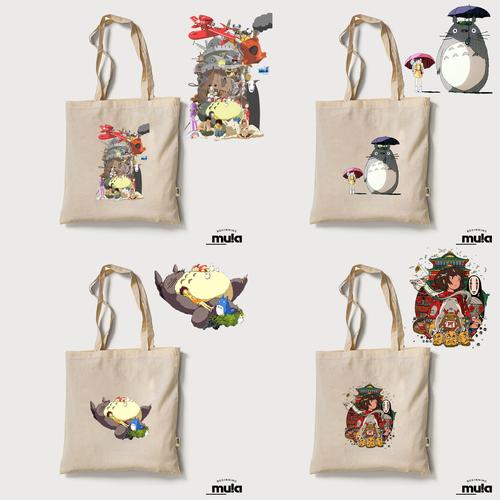 Jual Totebag kanvas Ghibli Mu!a - Totebag Unisex Kanvas Premium ...