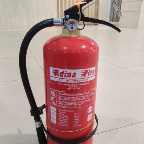 Jual TABUNG APAR KEBAKARAN ABC POWDER 4KG MERK ADINA FIRE ORIGINAL ...