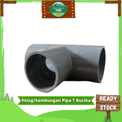Jual Sambungan Pipa T Rucika Tee Ukuran 2" inch Fitting Pipa Merek ...