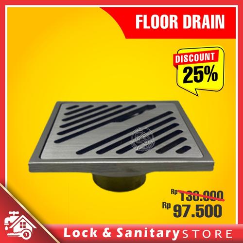 Jual Floor Drain FD 9001 M Saringan Got Saluran Kamar Mandi Avur Lantai ...