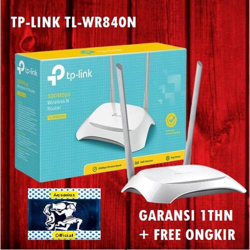 Promo (4 Pcs) Router TP-LINK TL-WR840N 300Mbps Wireless (4 Pcs) Cicil 0 ...