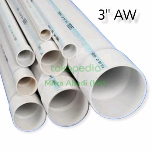 Jual PARALON 3" AW PER BATANG (4 METER) / PIPA 3 INCH AW - Kota Depok - Mitra Abadi (MA) | Tokopedia