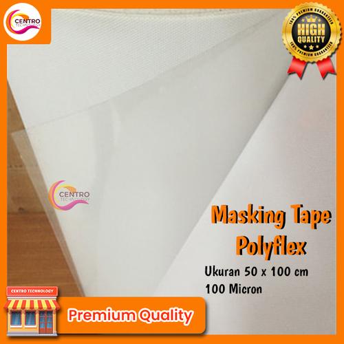 Jual Masking Tape 100 Micron Transparan For Polyflex Printable Meter ...