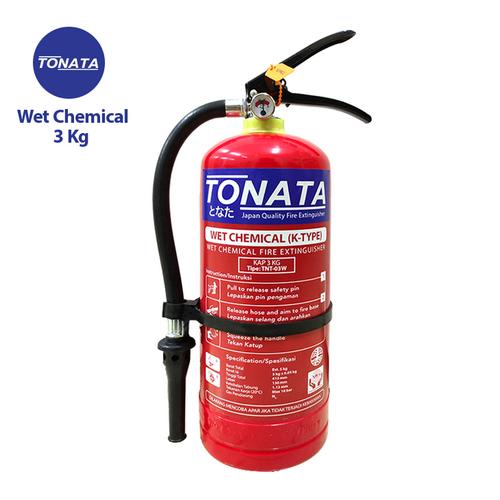 Promo APAR 3 kg Tonata Wet Chemical K-Type / Set Komplit Tipe K - Kab ...