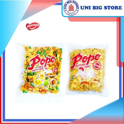 Jual Popo Snek Happy Hour Muruku Ikan Kacang MIX 400 g Malaysia Snack ...