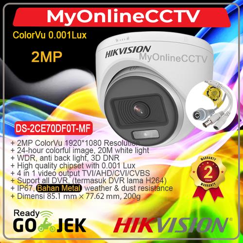 Jual DS-2CE70DF0T-MF Hikvision Kamera CCTV Indoor 2MP ColorVu Body Besi - DS-2CE70DF0T-MF ...