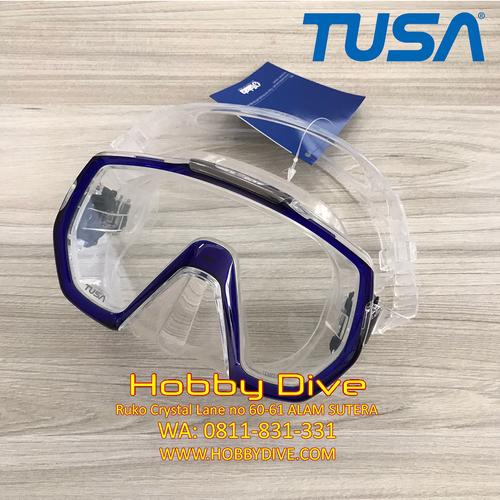 Promo TUSA Mask Freedom Elite M-1003 CBL Diving Snorkeling - Kota ...