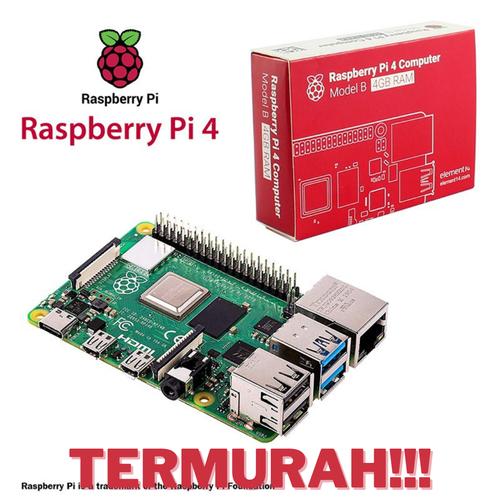 Jual Raspberry Pi 4 Model B 4GB Original Made in UK - Kota Depok - CV ...
