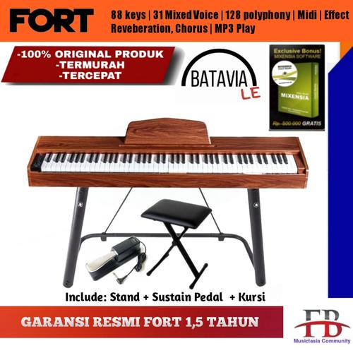 Jual Piano Digital Fot BataviaLe / LE / Fort LE Original - BR Piano ...