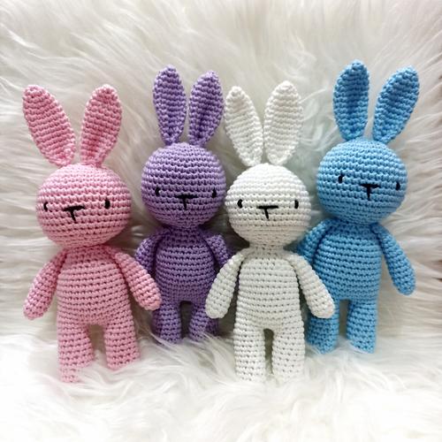 Jual Boneka Amigurumi rajut crochet bunny kelinci berdiri standing ...