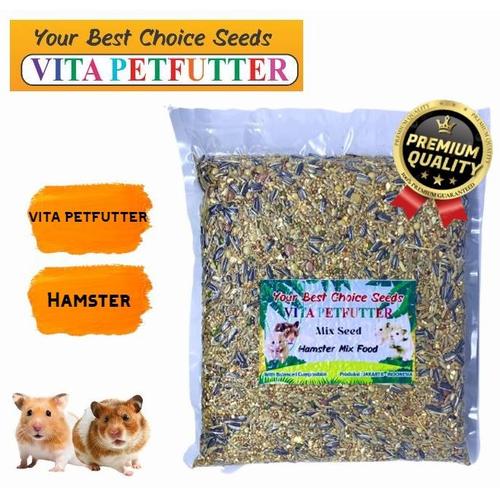 Jual VITA PET HAMSTER FOOD KEMASAN VACUUM mix Timothy Hay - 1 kg ...