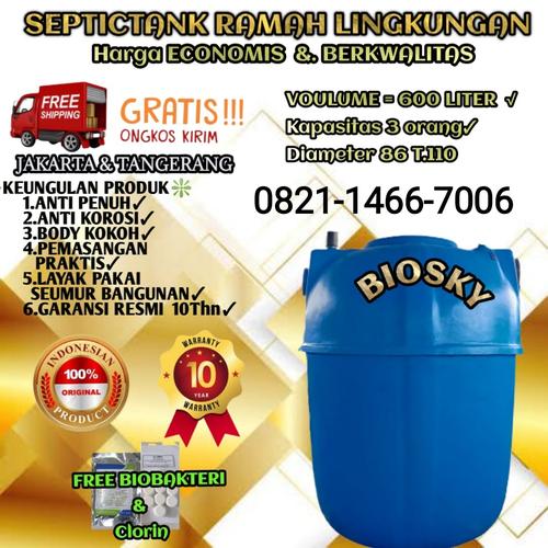 Jual septic tank , septic tank biotech, biofill, biotaff, 600 Liter ...