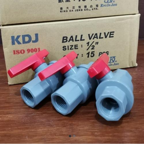 Jual Ball Valve Drat Dalam KDJ 1/2" Thread DD PVC 1/2" kdj - Jakarta ...