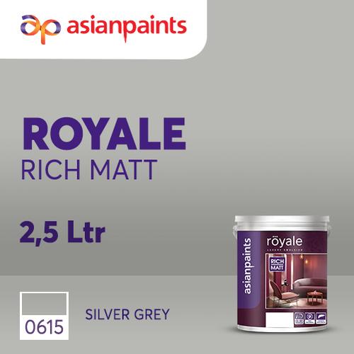 Jual ASIAN PAINTS CAT TEMBOK INTERIOR ROYALE RICH MATT (SILVER GREY ...