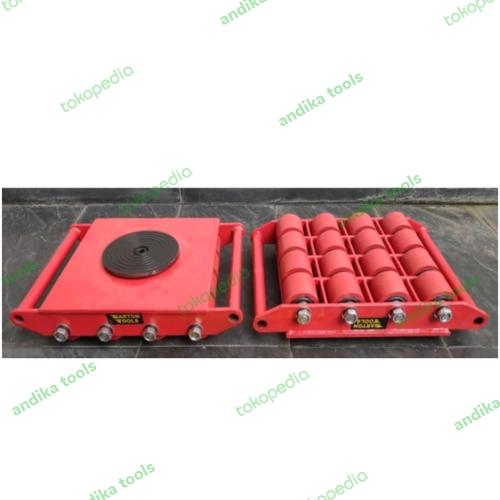 Jual 24T Space Roller Skid Skate 24 Ton Tank Trolley BARTON Dolly CRA ...