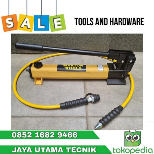 Jual Hand Hydraulic Pump 900ml P392 Model BARTON Enerpac Hidrolik Pompa ...