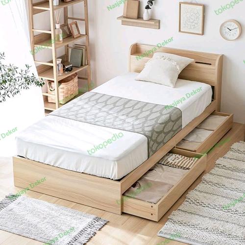 Jual Single Bed / Ranjang / Tempat Tidur Single HPL /SB1120 - Kota ...