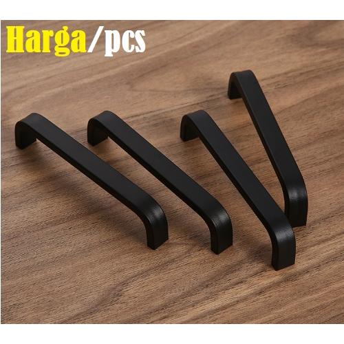 Jual Handle Laci Minimalis / pegangan Pintu Lemari 007B - 007B Black ...
