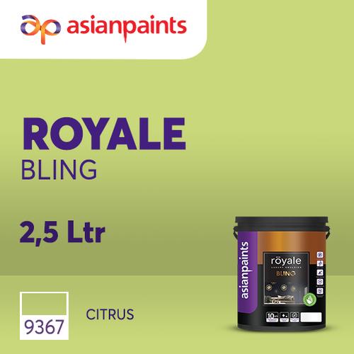 Jual ASIAN PAINTS CAT TEMBOK INTERIOR ROYALE BLING (CITRUS) - 2,5 LTR ...