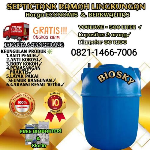 Jual septic tank bio, biotech, biofill, biotaff 500 Liter - Jakarta ...