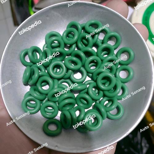 Jual Rep ring karet rubber hard hijau/green 3MM IC roller 13-12MM ...