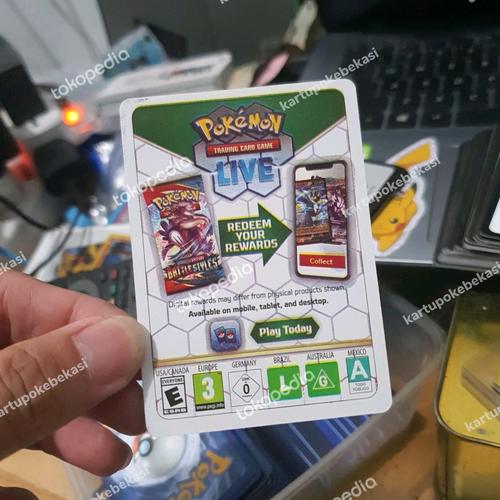 Jual Kartu Kode fisik pokemon silver tempest TCG Live PTCGO English - Kota Bekasi ...
