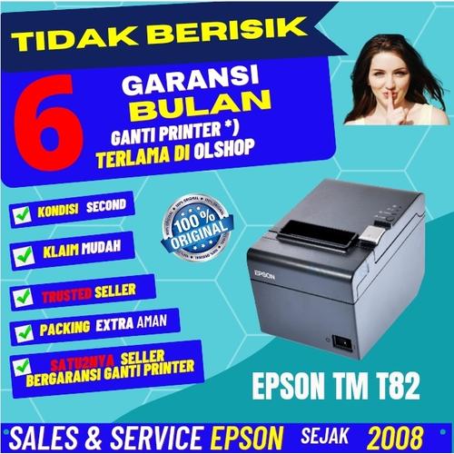 Jual printer Epson TM T82III TM-T82 TMT82 SECOND GARANSI 6 BL GANTI ...