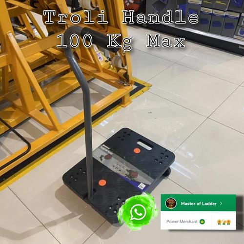 Jual Krisbow Troli Barang Lipat 100 kg Dolly Dengan Handle 100 Kg ...